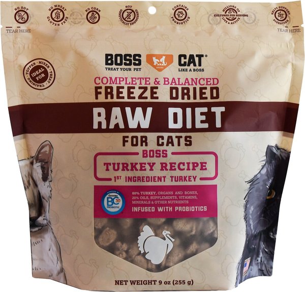 Freeze Dried Turkey - Raw Diet For Cats - Wagabonz